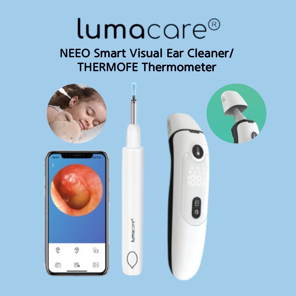 Lumacare THERMOFE Forehead and Ear Thermometer / NEEO Smart Otoscope ...