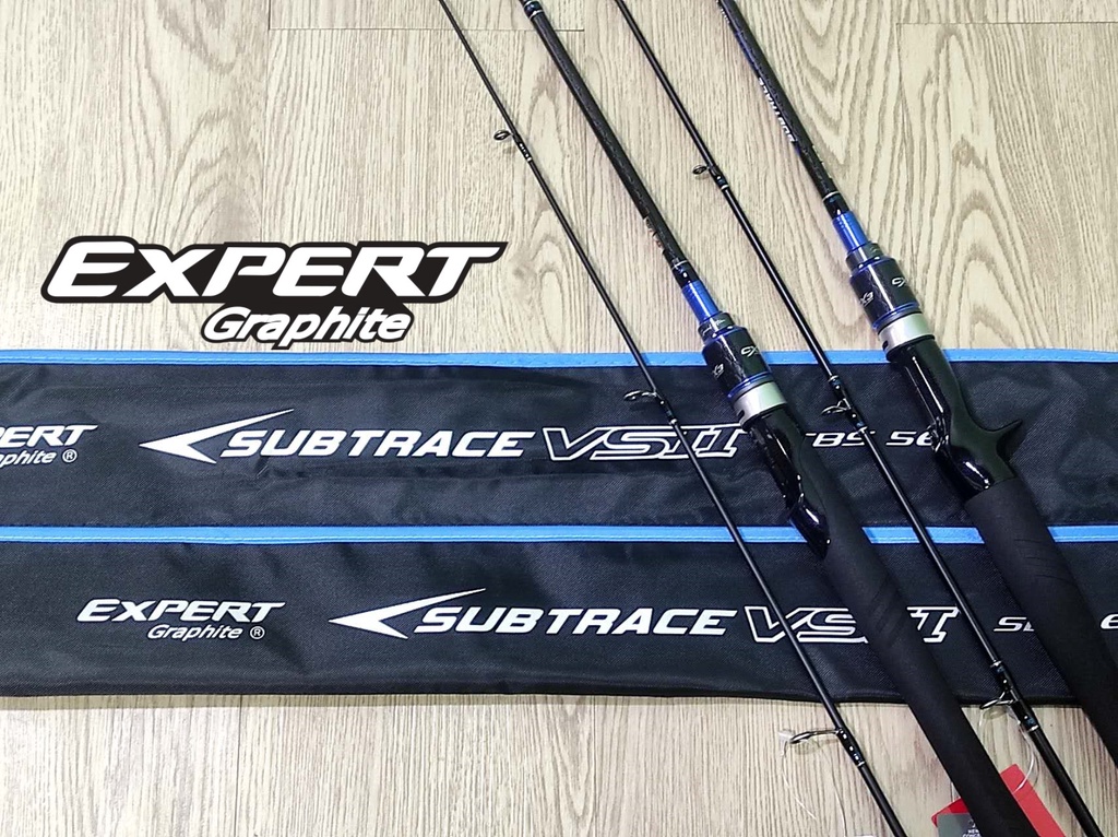 ⭐EXPERT GRAPHITE SUBTRACE VSII SPINNING / BAITCASTING (BC) ROD | Shopee ...