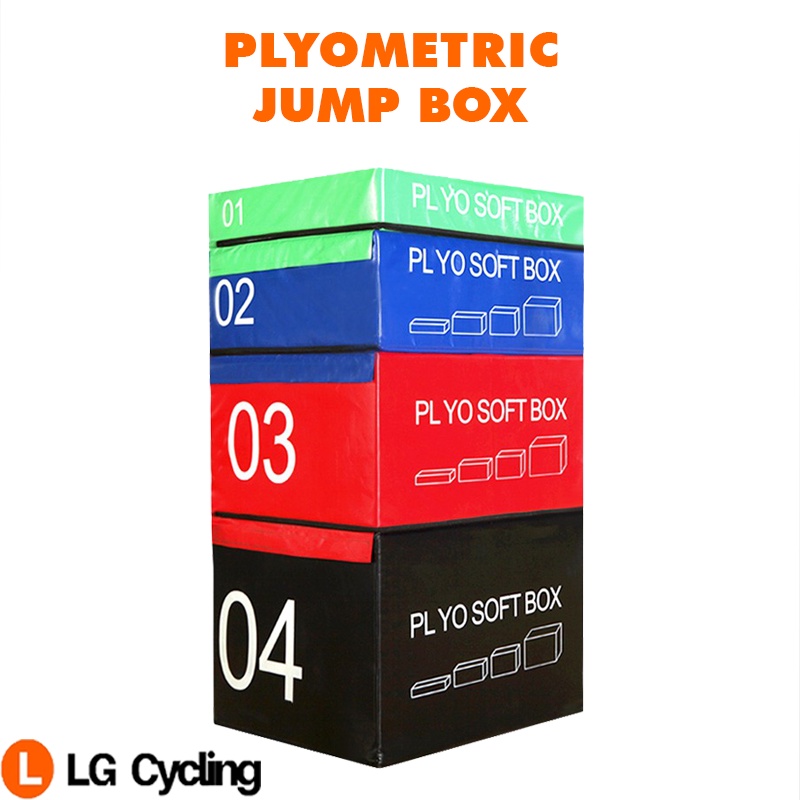 Plyometric Jump Box Gym Fitness Jumping Box Gym Training Adult Children ...
