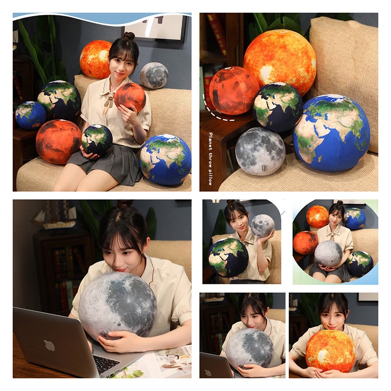 Planetary Plush Toys Solar System Planet Plush Toy Simulation Earth ...