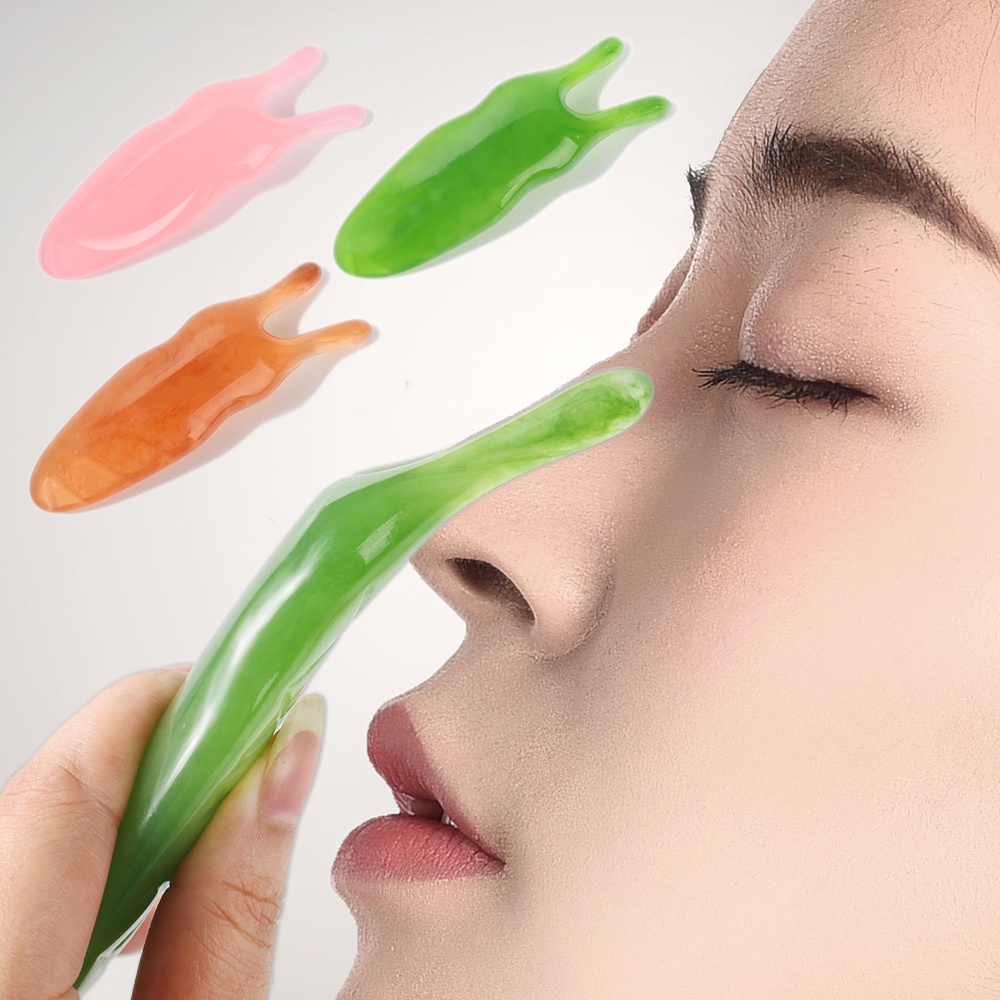 Resin Face Lifting Guasha Scraping Plate / Massage Facial Tools / Nose ...