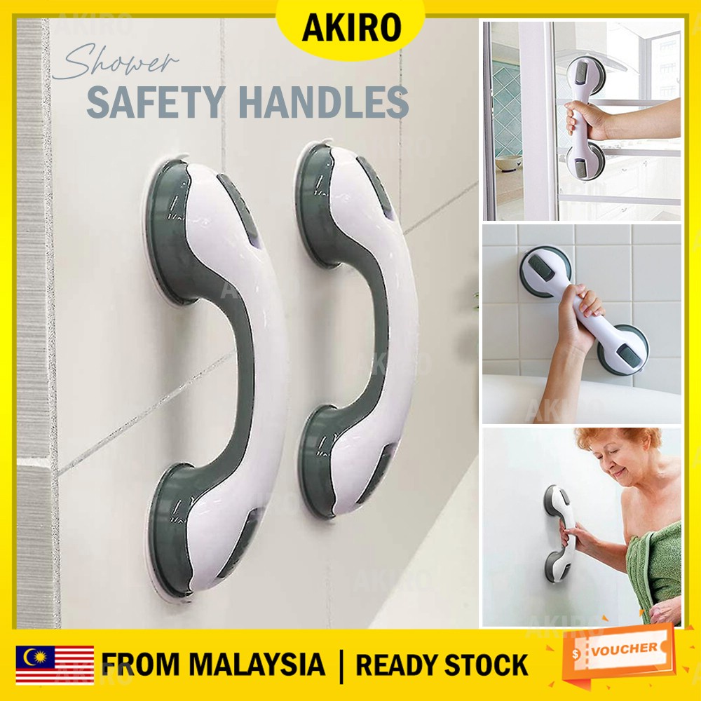 AKIRO Bathroom Safety Handle Helping Handle Anti Slip Toilet Safe Grab ...