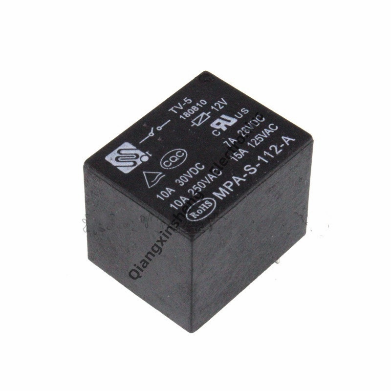 Mini Electronic Relay MPA-S-112-A 12V Four-legged 10A Rice Cooker Relay ...