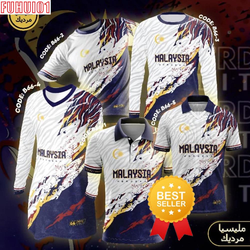 (Fuhui01) MERDEKA 2023 MERDEKA 66 SHIRTS (MALAYSIA MERDEKA 66 2023 ...