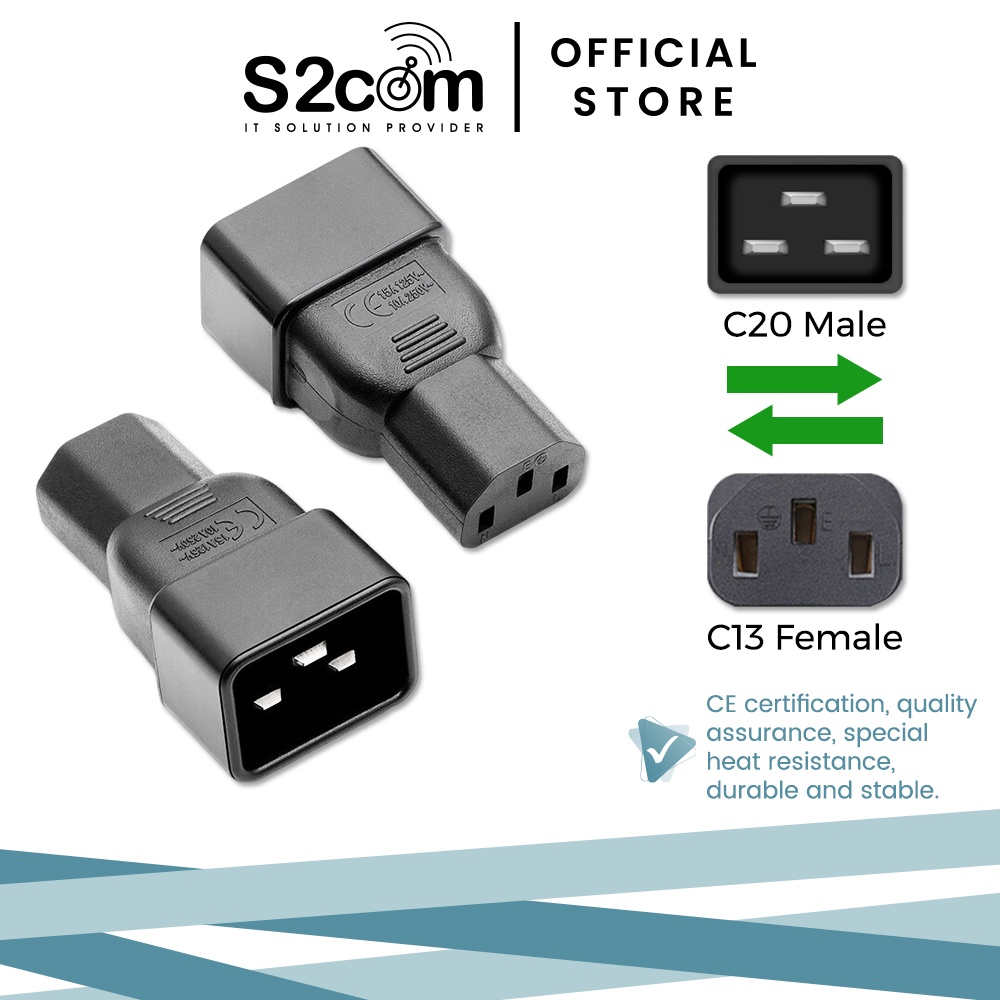 C20 to C13 PDU UPS Power Converter | Shopee Malaysia