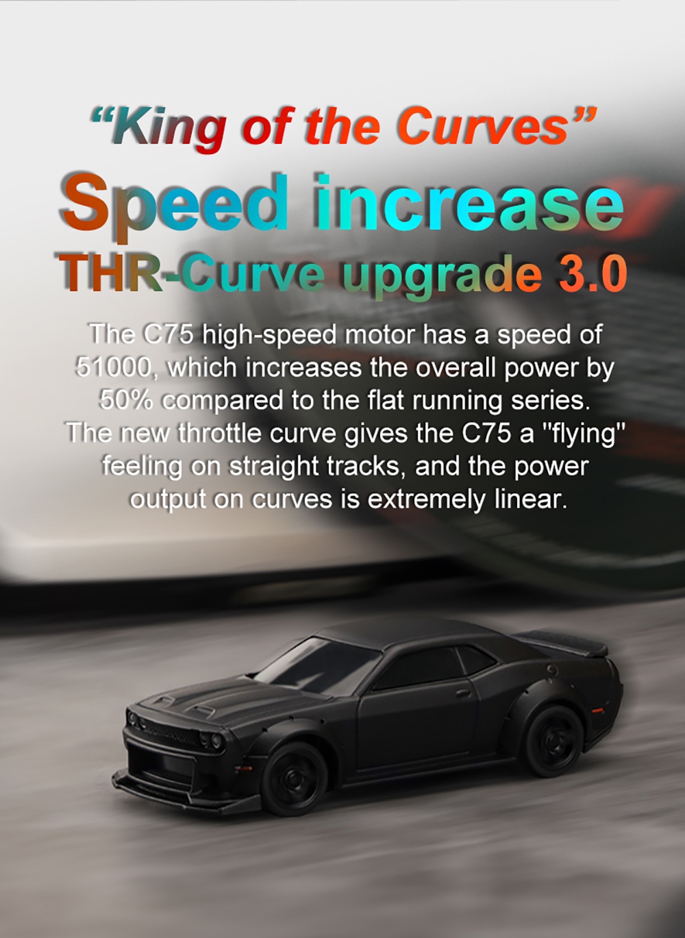 TURBO RACING 1/76 Level Running Drift Car C71 C72 C73 C74 C75 RTR Mini ...