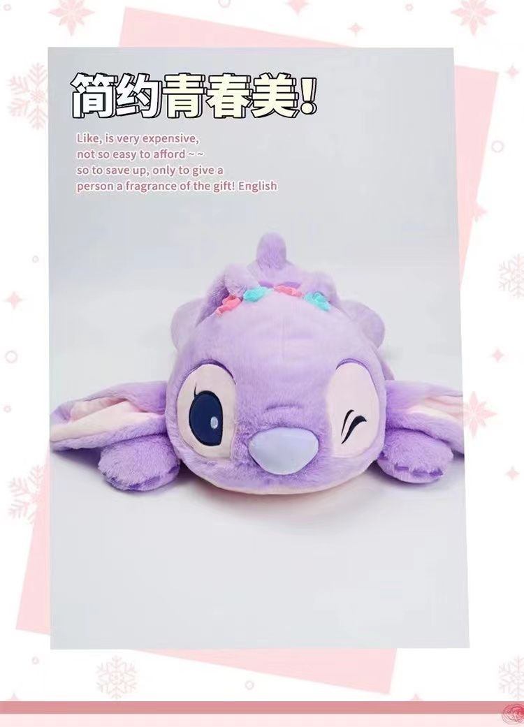 Genuine Ready Stock Stitch Plush Toy Pillow Stitch Angel Pillow Cute ...