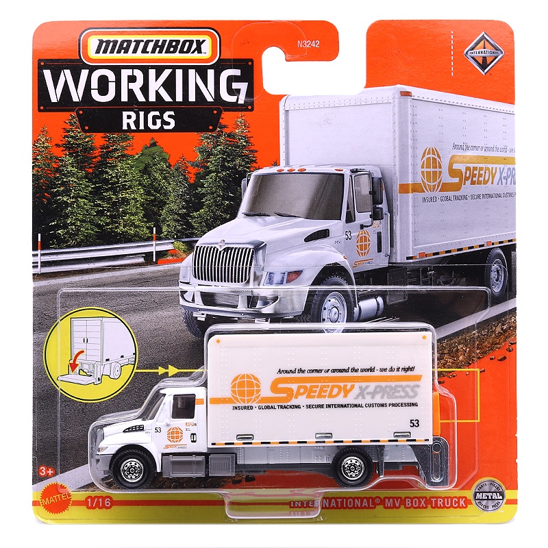 N3242 Matchbox Working Rigs Cement King Hd Durastar 4400 Road Scraper ...