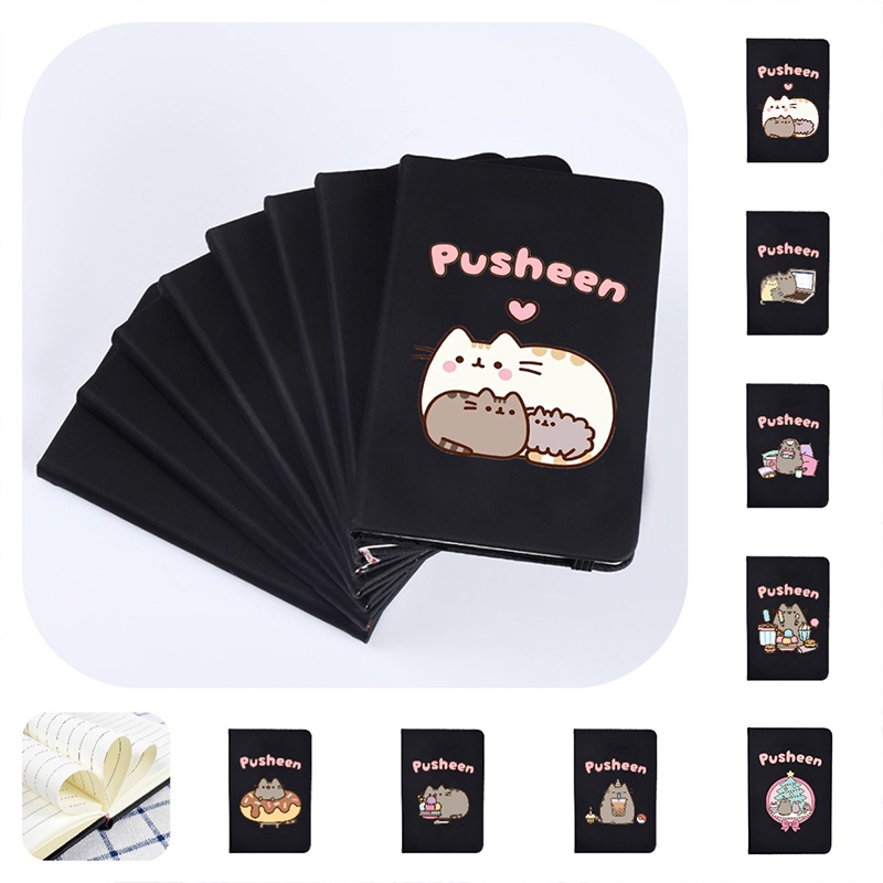 Pusheen Fat Cat 80-page Notebook Customizable Mini Journal For Students ...