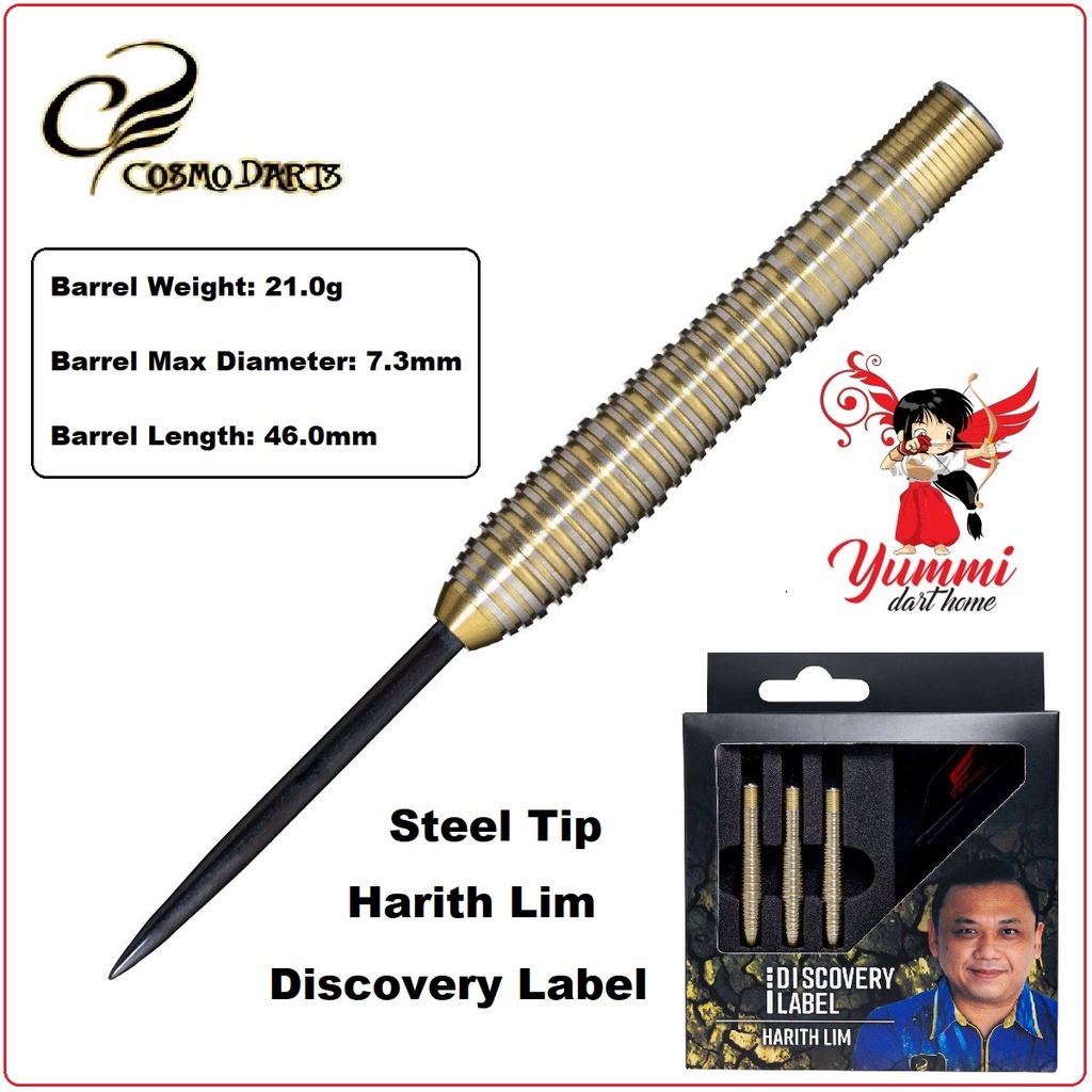 Cosmo Steel Tip Dart Discovery Label - Harith Lim (21G Barrel Weight Only) | Shopee Malaysia