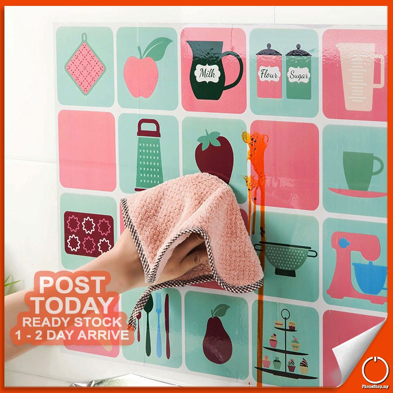 𝐍𝐎 𝐍𝐄𝐄𝐃 𝐓𝐎𝐎𝐋𝐒 Self Adhesive Kitchen Wall Sticker Cabinet Bathroom DIY ...