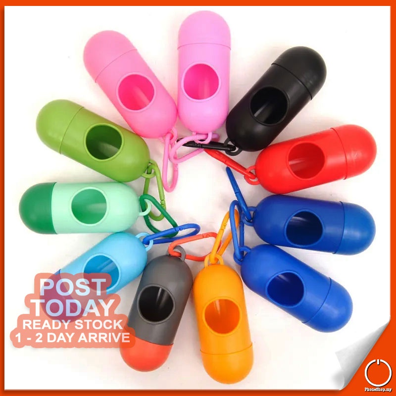 𝐇𝐀𝐍𝐆𝐀𝐁𝐋𝐄 Capsule Baby Diaper Bag Pet Waste Disposal Dispenser Portable ...