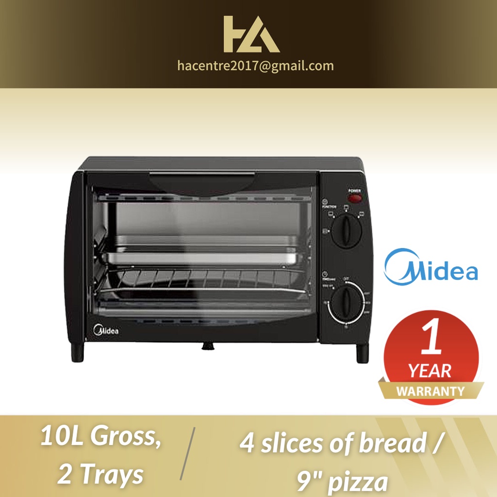 Midea 10L Toaster Oven MEO-10BDW | Shopee Malaysia