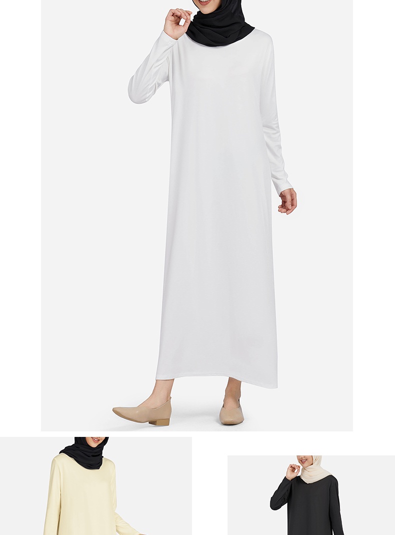 Ready Stock Inner Dress Abay Kaftan Jubah Premium byjiehaghazali ...