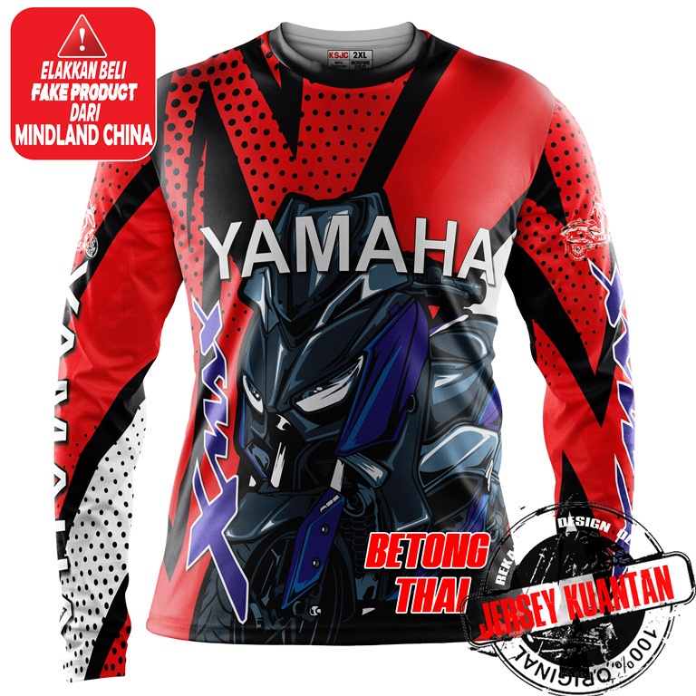 Baju Yamaha Xmax (LongSleeve) | Shopee Malaysia
