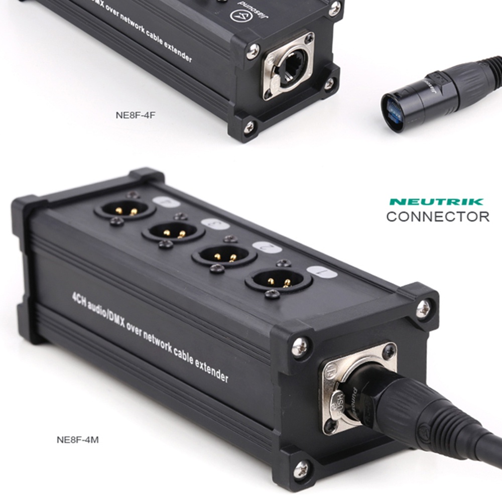 4 Channel 3 Pin Multi Network XLR Cable for Stage Sound Lighting and ...