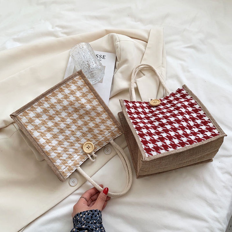Reusable Japan Canvas Design Tote Bag Portable Travel Women Handbag ...
