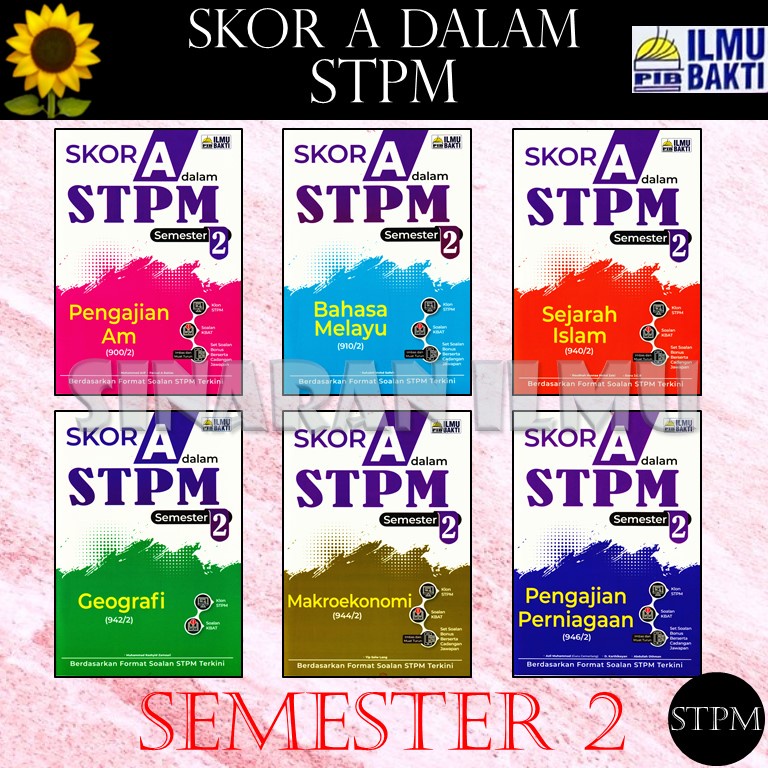 2023 Skor A Dalam Stpm Semester 2 Kertas Model Ilmu Bakti Shopee