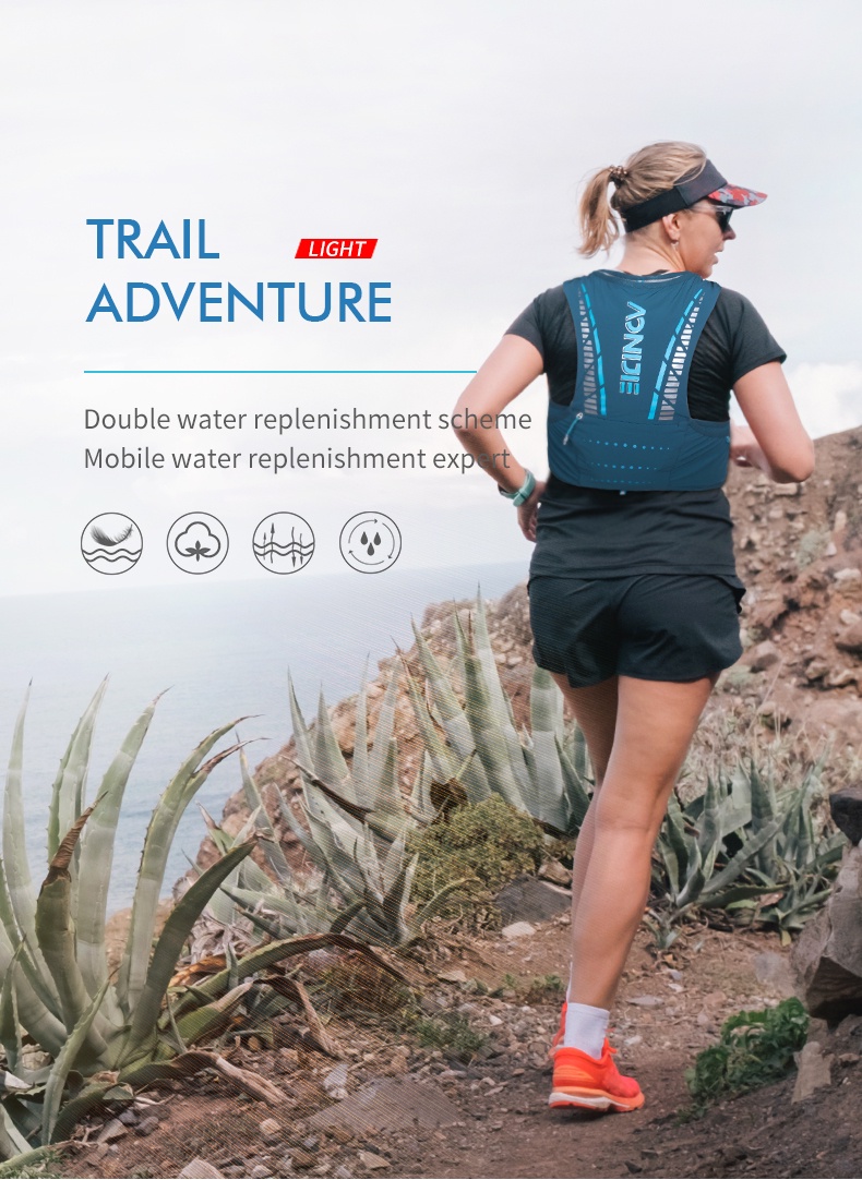 AONIJIE C933 5L Hydration Pack Backpack Rucksack Bag Vest Harness Water ...