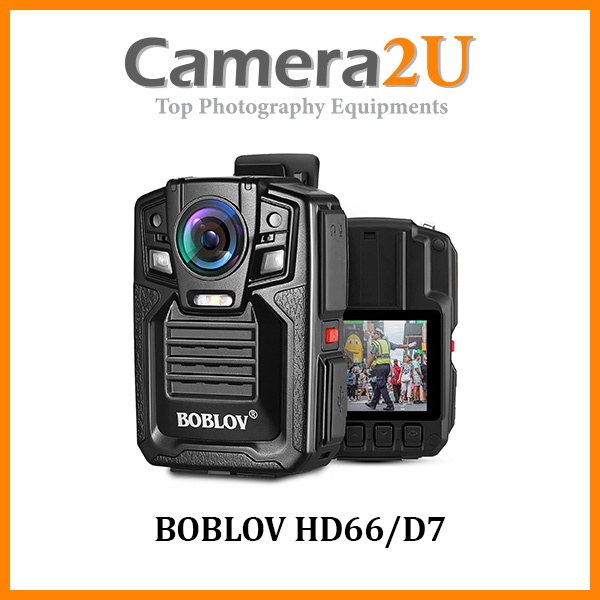 READY STOCK BOBLOV HD66/D7 2K 1440P Body Worn Camera HD66 D7 | Shopee Malaysia