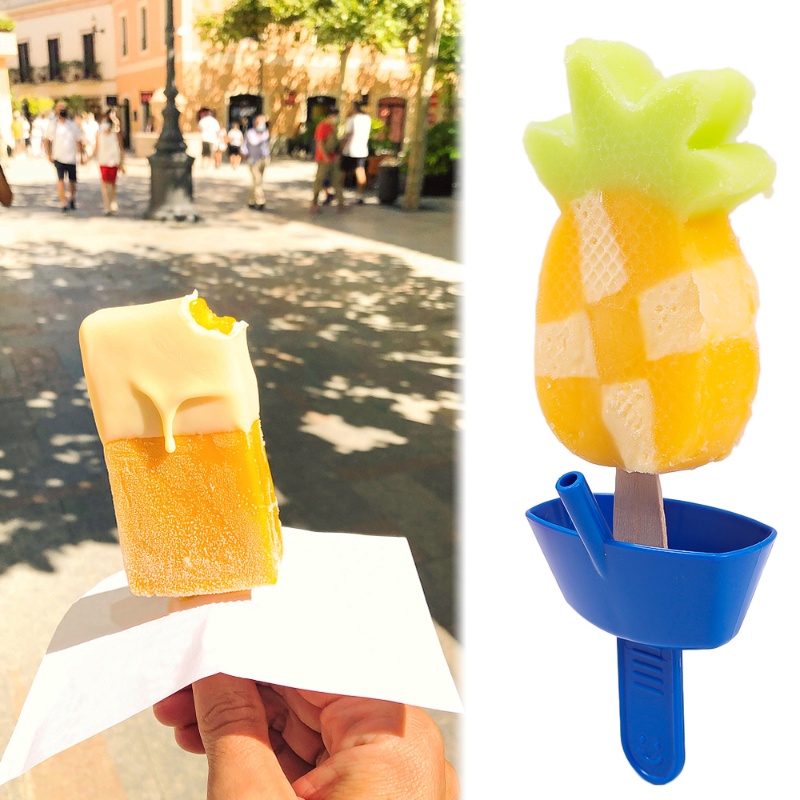 Portable Spill Proof Ice Guard Holder Pop / Drip-Proof Handheld Ice ...