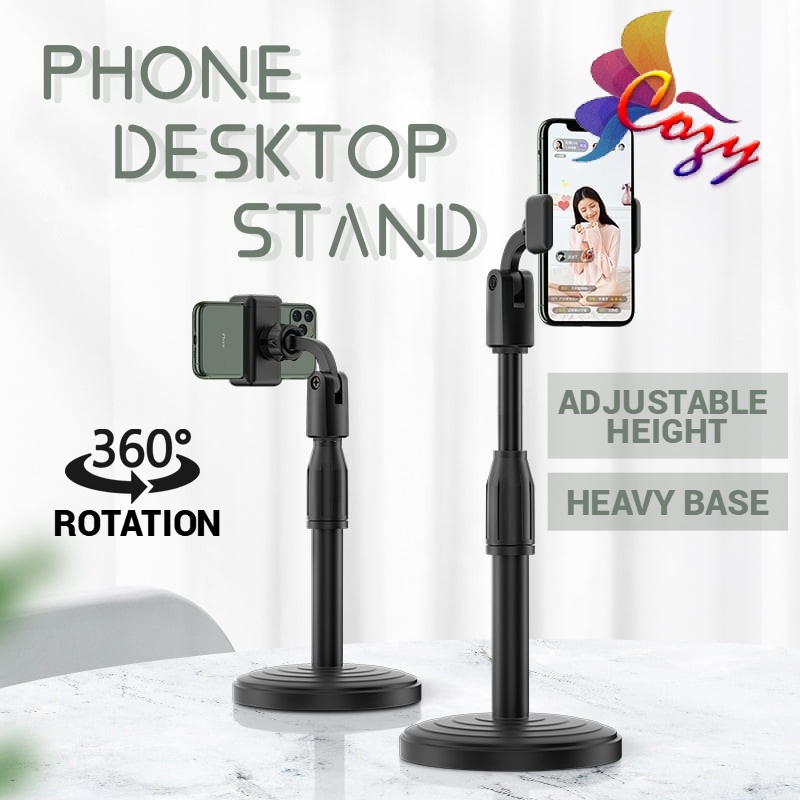 Mobile Phone Desktop Stand Universal Telescopic Adjustable Holder Hand ...