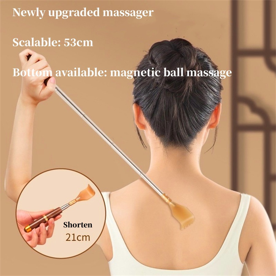 【Ready Stock】Stainless Steel Extendable Back Scratcher Body Massage ...