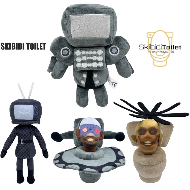 Toilet Skibidi Plush Explore The Thrilling Adventures With This Plushie ...