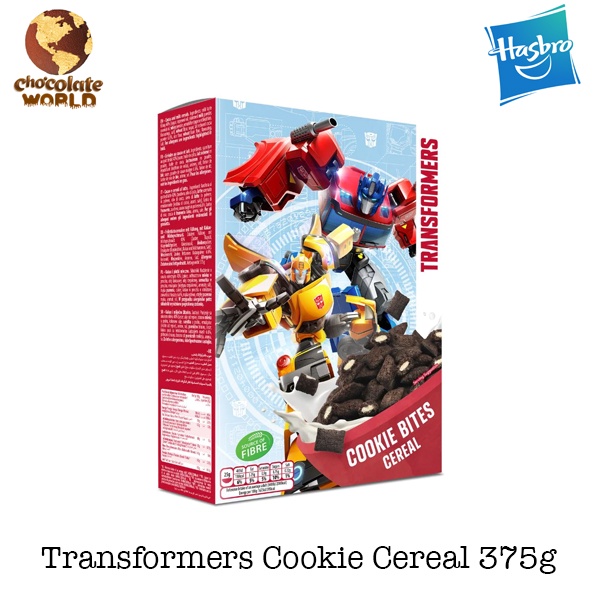 Whatever x Hasbro Transformer Cookie Bites Cereal 375g (Made in UK ...