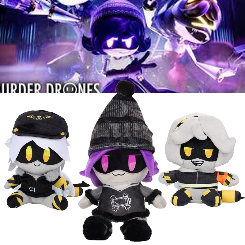 Hychumey 25cm Murder Drones Serial Designation N V Uzi Serial Plush Toy ...