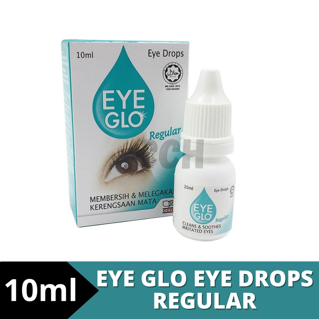 EYE GLO EYE DROPS REGULAR 10ML | Shopee Malaysia