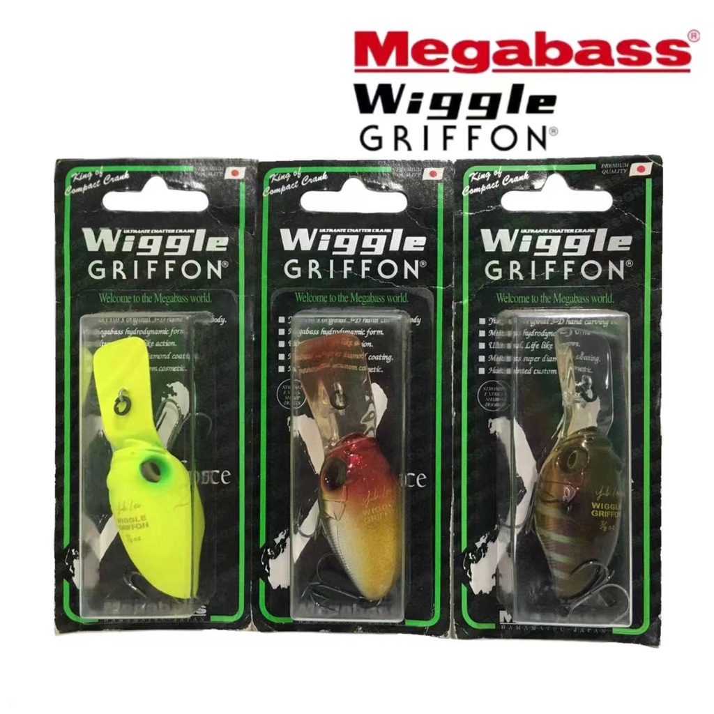 MEGABASS WIGGLE GRIFFON FISHING LURE | Shopee Malaysia