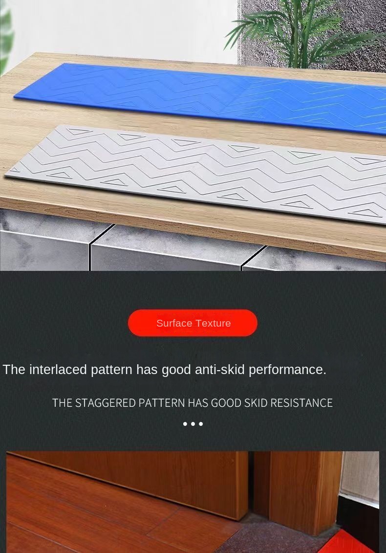 Indoor Threshold Mat Sweeping Robot Climbing Mat Plastic Ramp Triangle ...