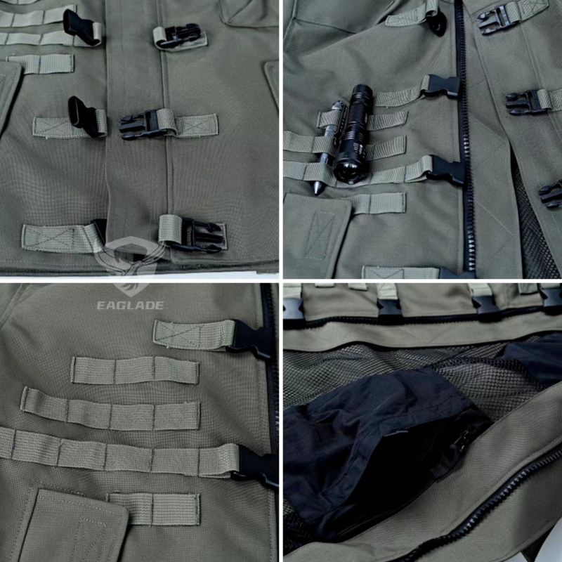 Eaglade Tactical Motorcycle Jacket in Black Waterproof | Shopee Malaysia