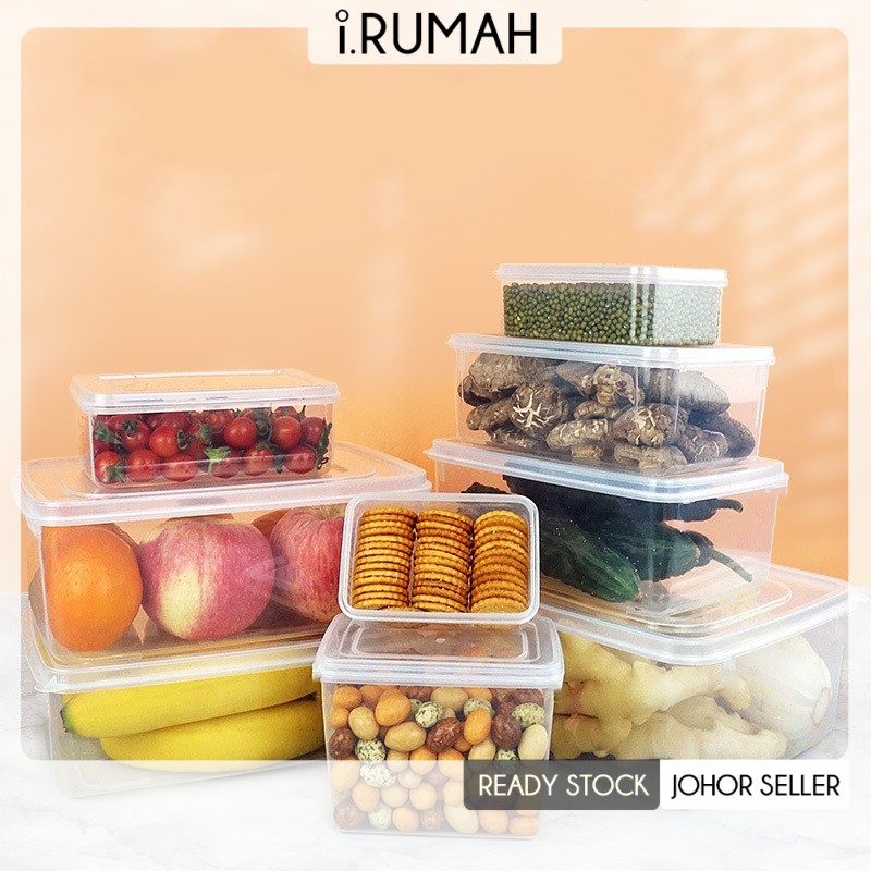 【i.Rumah】Multipurpose Plastic Box/ Box Bekas/ Storage Container/ Food ...
