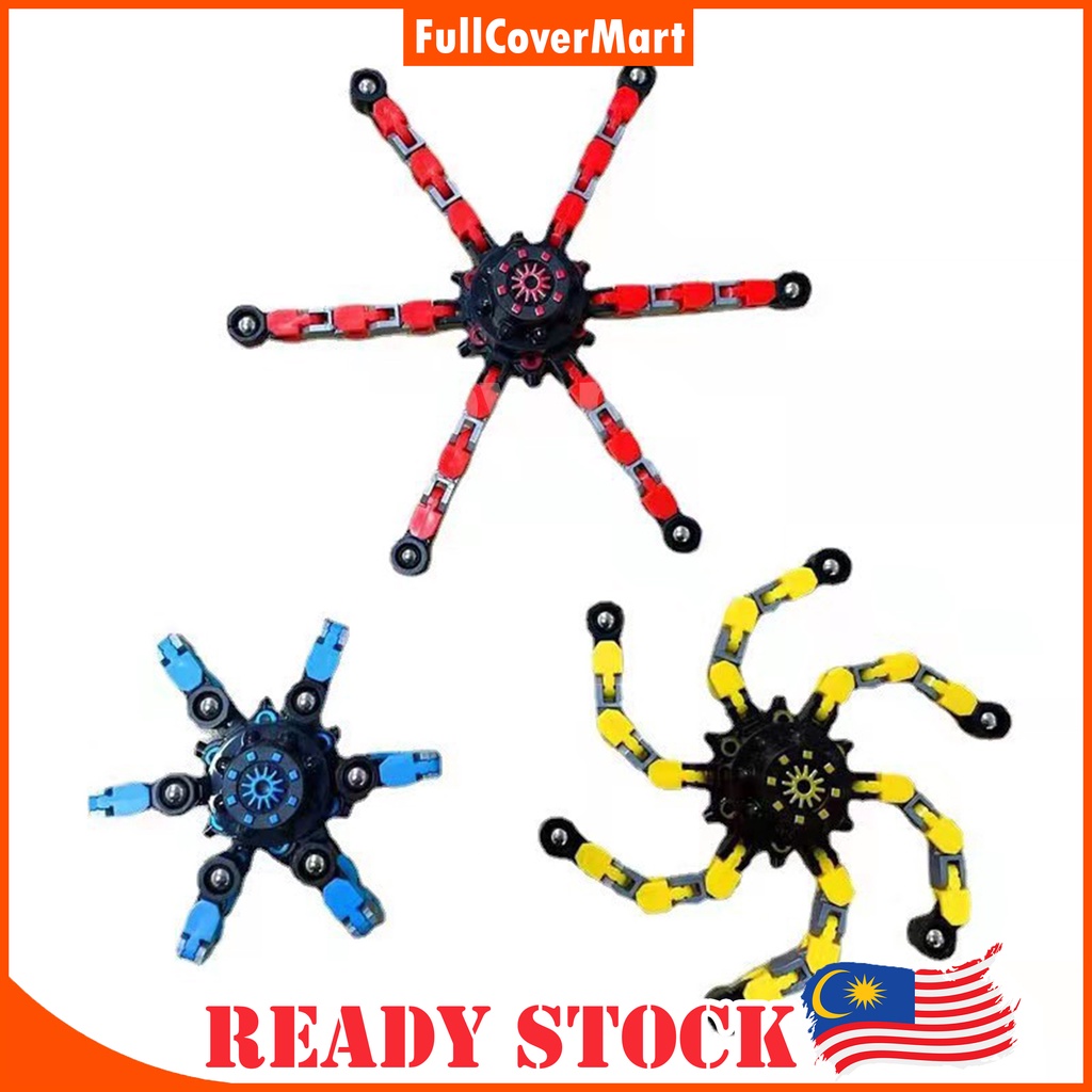 (TOY36) Unique Cool 360 Degree Rotation FIDGET SPINNER Tri-Spinner ...