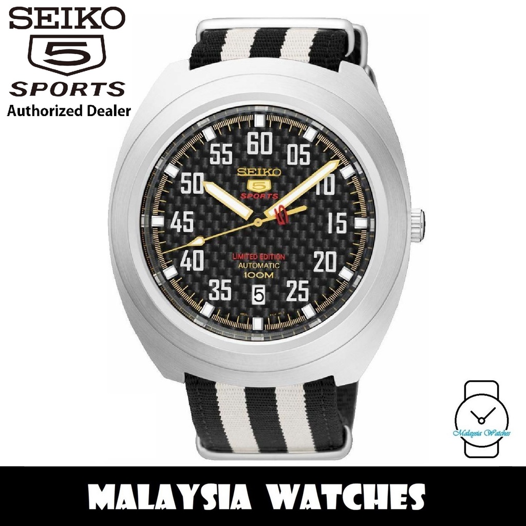 Seiko 5 Sports SRPA93K1 Limited Edition Automatic Hardlex Crystal Glass ...
