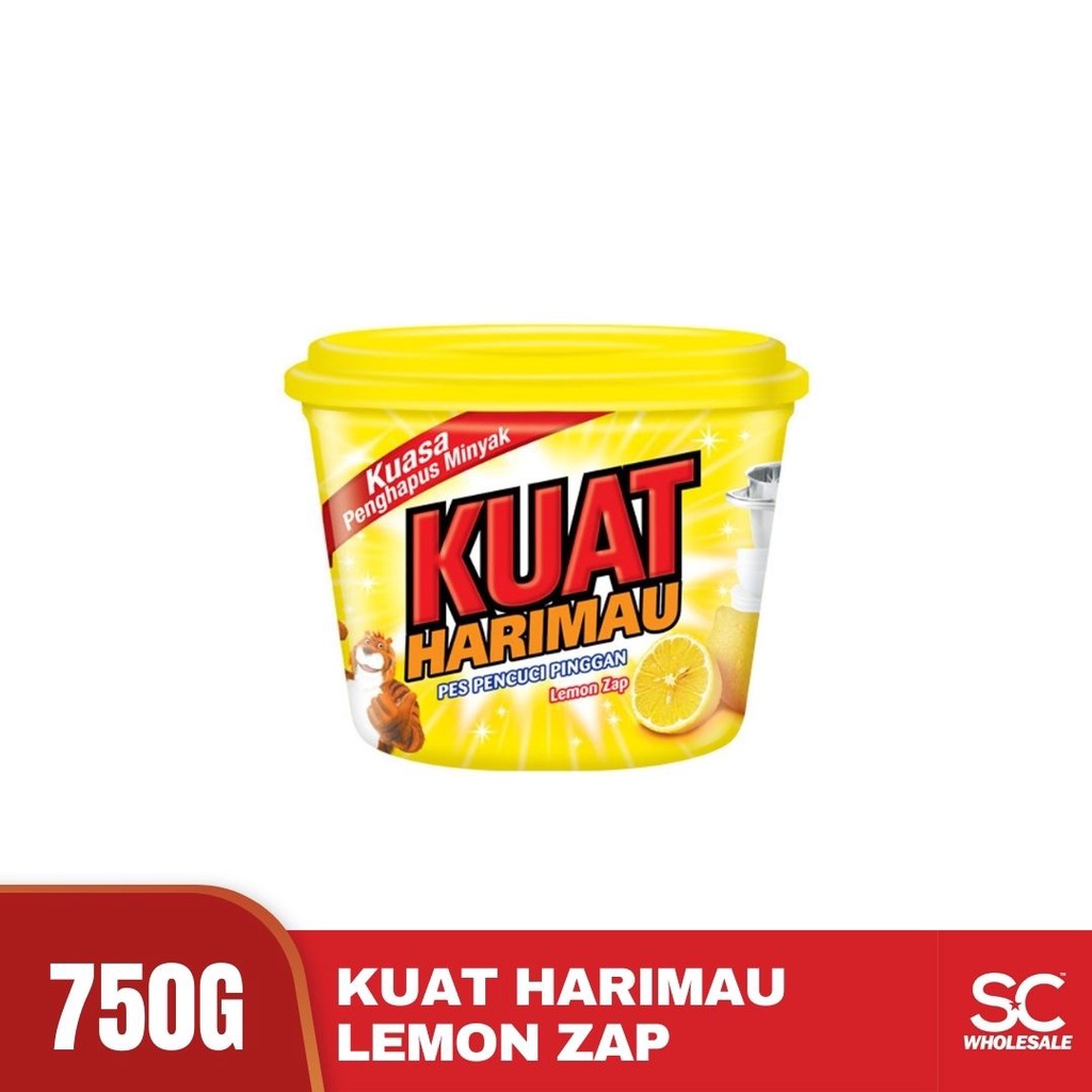 Kuat Harimau Dishwashing Paste Lemon 750g | Shopee Malaysia