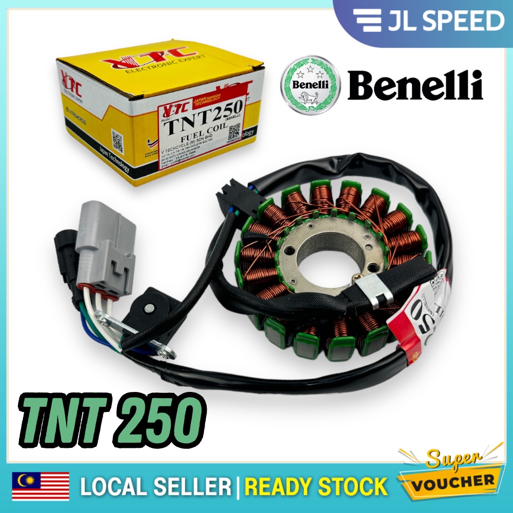 BENELLI TNT 250 / TNT 25 / TRK 251 / LEONCINO 250 FIELD COIL MAGNET ...