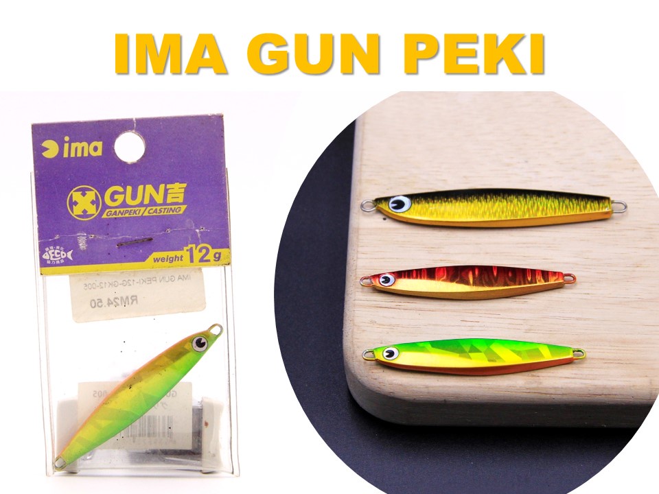 IMA GUN PEKI JIG (12G & 20G) Matakail Ikan Mata kail Pancing Memancing ...