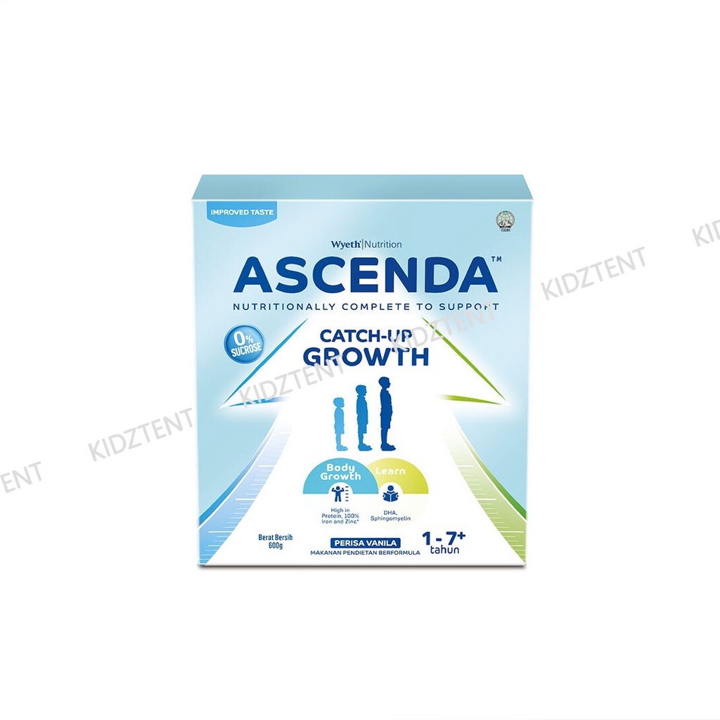 ASCENDA Catch-Up Growth Formula Milk (1-7y) 600g | Shopee Malaysia