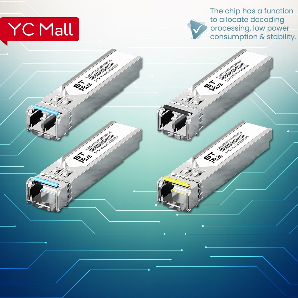 SFP 1.25G LC Singlemode Multimode Simplex Duplex Transceiver Receiver ...