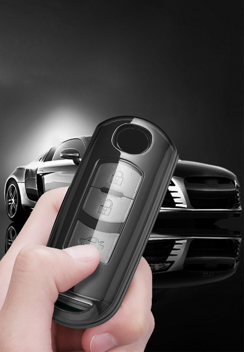 TPU Car Key Case for Mazda 2 3 6 Atenza Axela Demio CX-5 CX5 CX-3 CX7 ...