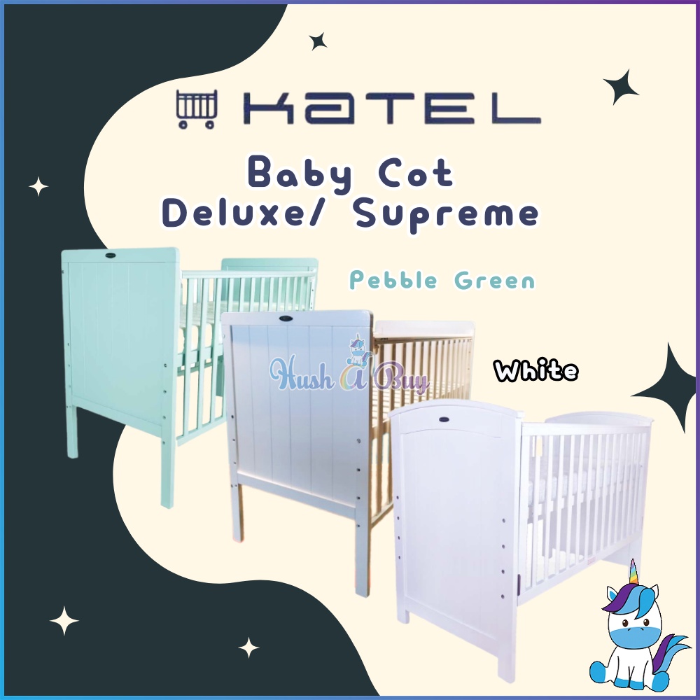 Katel Deluxe & Supreme Baby Cot for 0-3 Years Old & 0-7 Years Old ...