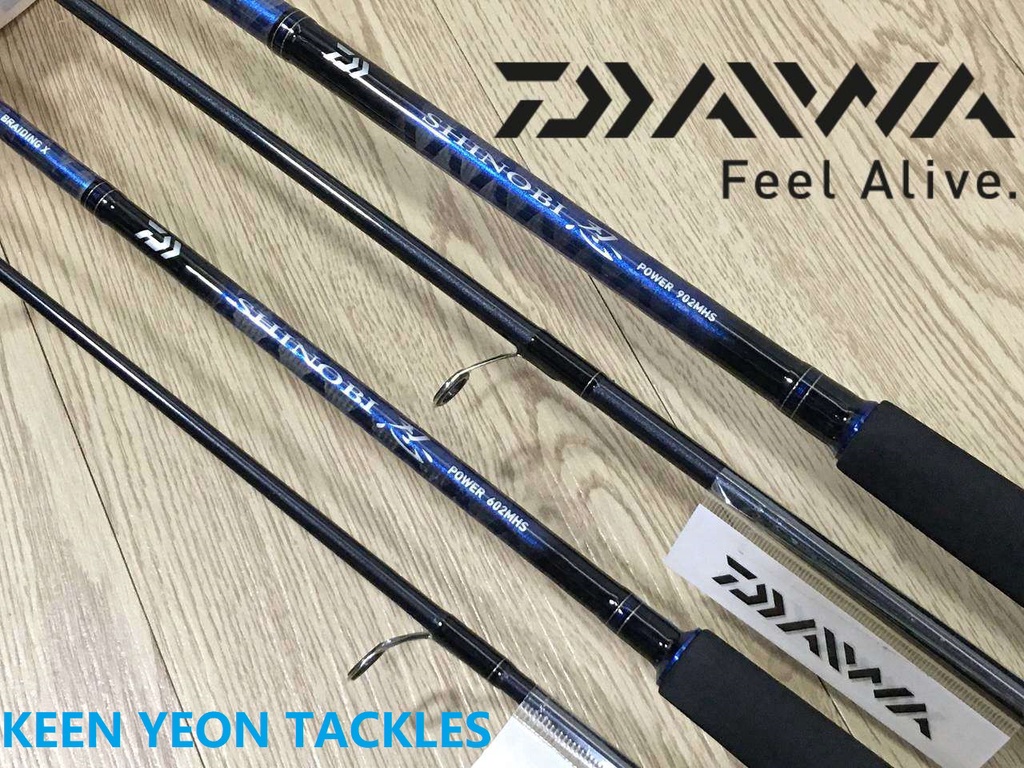 2020' DAIWA SHINOBI POWER SPINNING FISHING ROD | Shopee Malaysia