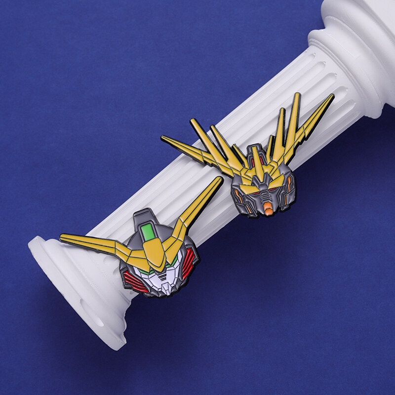 Anime Mobile Suit Gundam Enamel Pins EVE Kadokawa Comics Sci-Fi ...