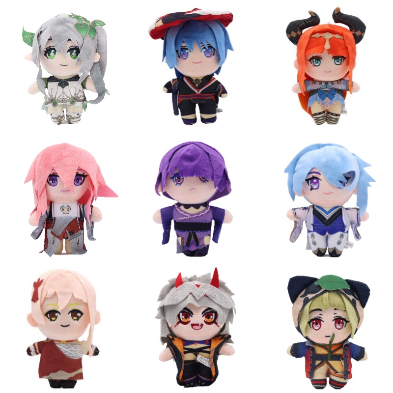 Plush Soft 20cm Genshin Impact Thunder God General 8th Daughter Figure ...