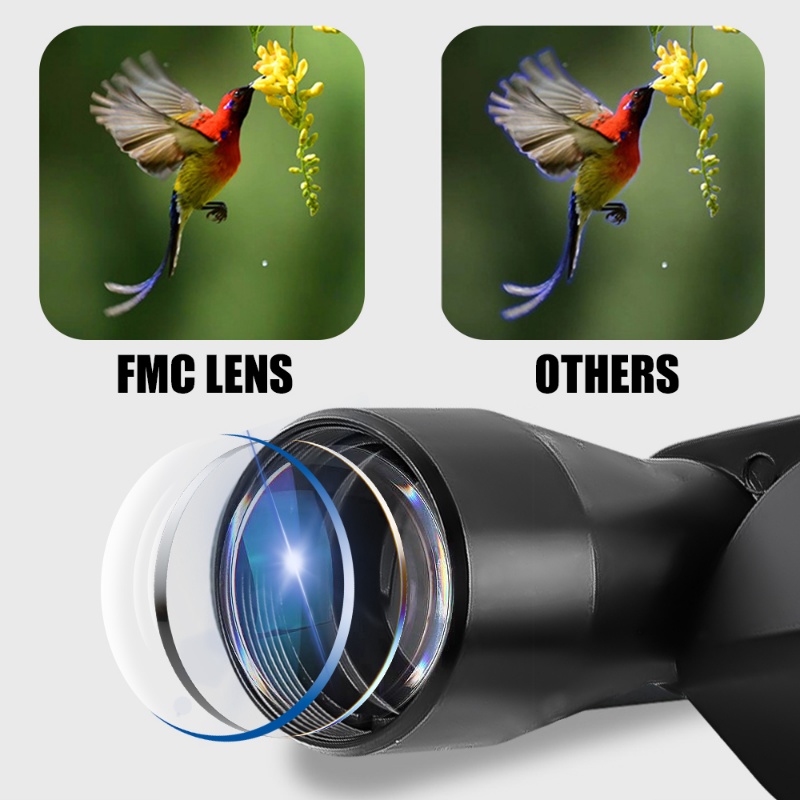 Mini Pocket Monocular Telescope Portable Monocular HD Night Vision ...