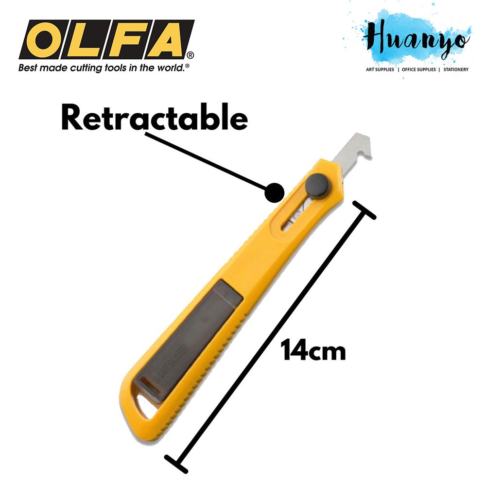 OLFA PC-S Plastic Acrylic / Laminate Cutter (Blades Refill PB-450 ...