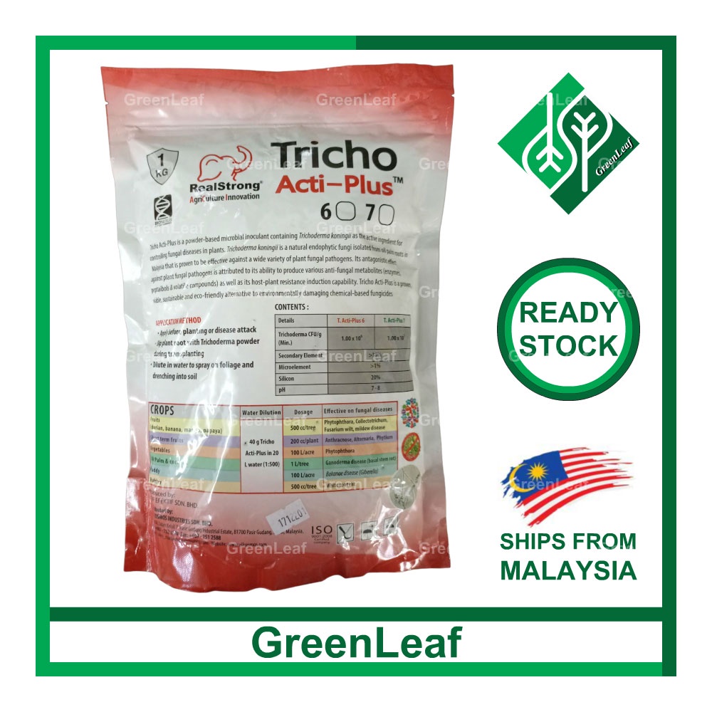 1KG Tricho Acti-Plus 7 Realstrong Organic Fungicide Trichoderma ...